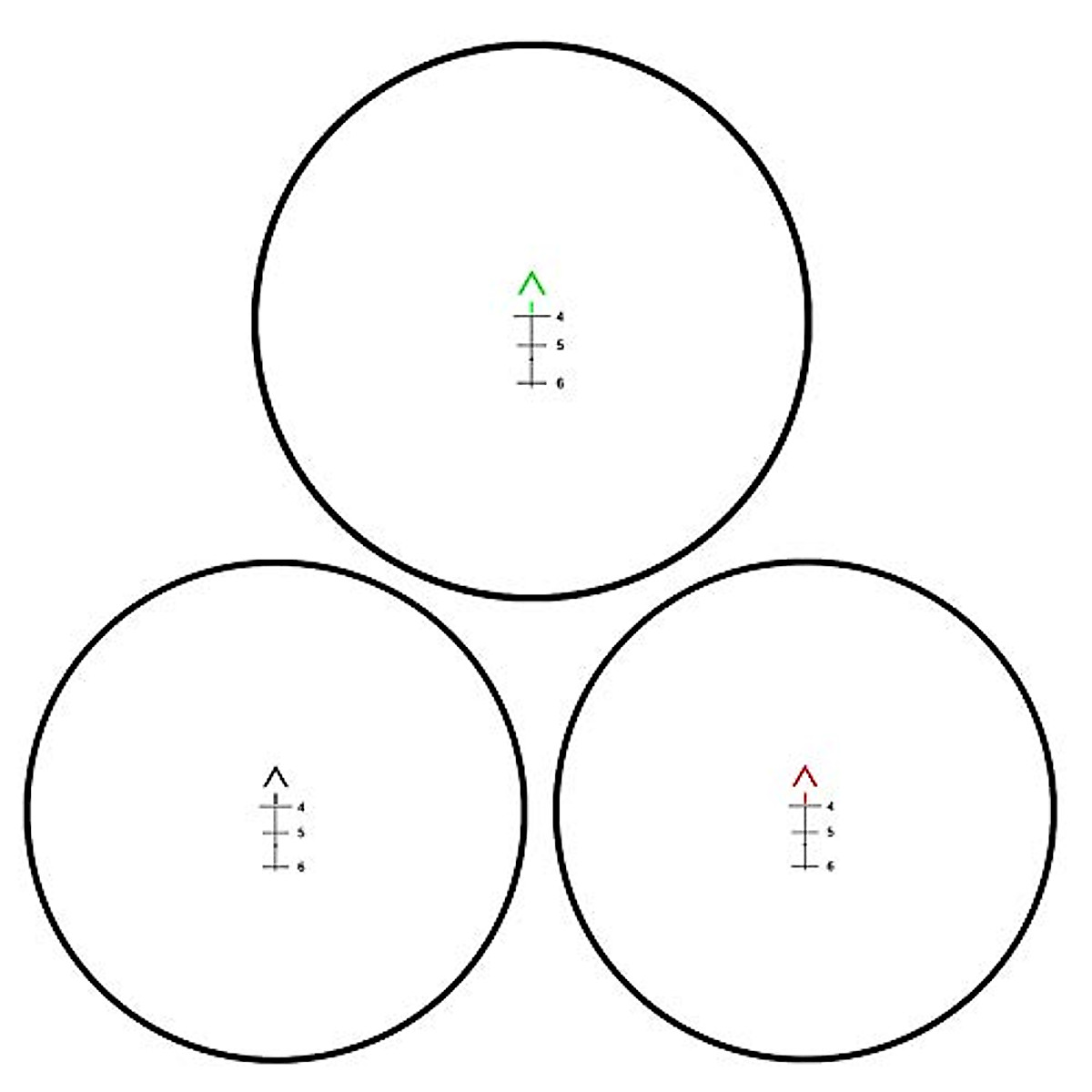 5X50mm Prism Scope GIII LS5X50 with Illuminated Red/Green/Blue Chevron Reticle (Chevron Reticle)