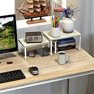 Simple Houseware Expandable Counter Shelf, Maple