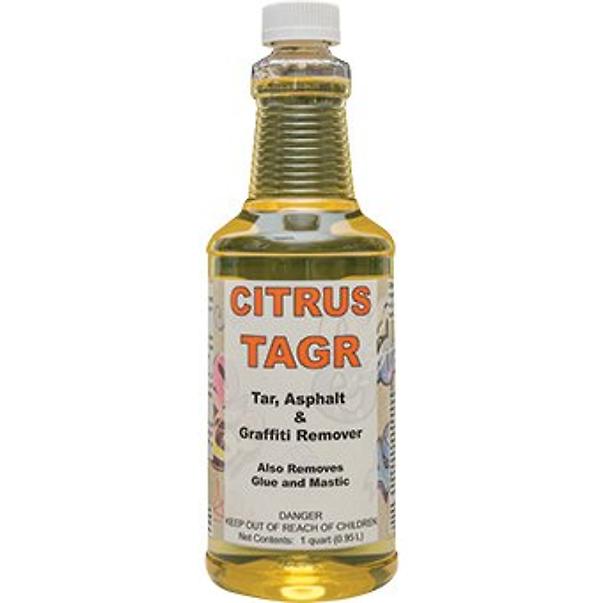 Detco -Citrus TAGR (Tar,Asphalt, & Graffiti) Remover- D-Limonene Citrus Orange Cleaner, Degreaser & Deodorizer- 32 oz