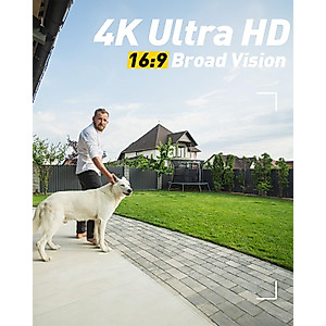 ANNKE 4K Security Camera System, 8CH 8MP AI DVR with Human & Vehicle Detection, 2TB HDD and 4 x 4K IP67 Bullet Home & Surveillance Cameras, Work with Alexa, Easy Remote View, Smart Color Night Vision