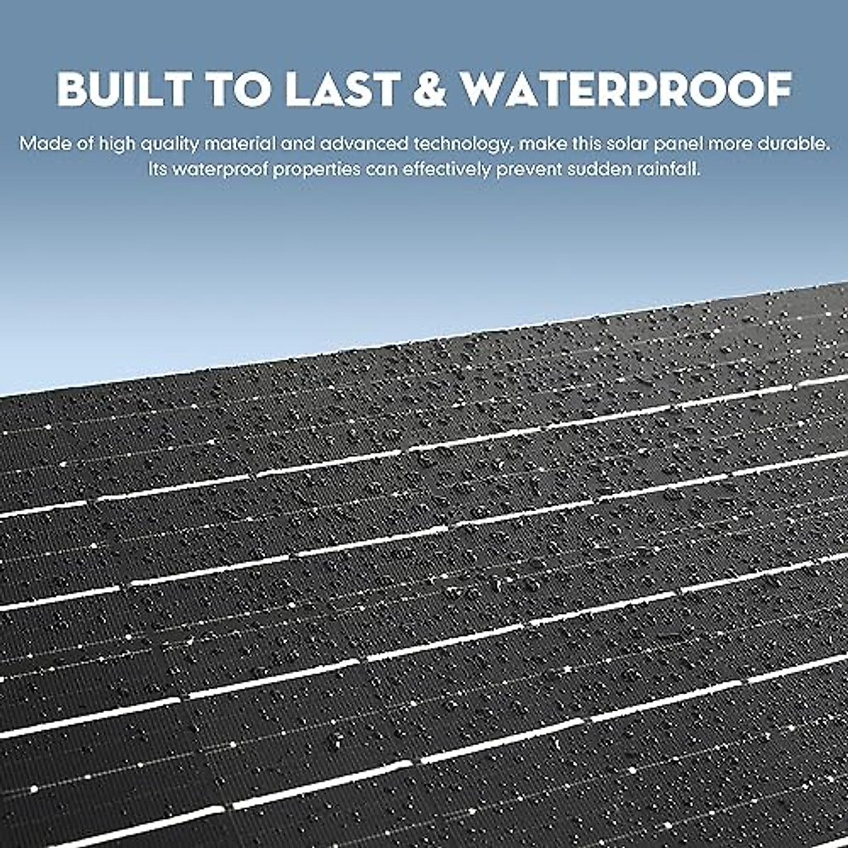 300W Portable Solar Panels with Multi Connector Solar Charger with Kickstands for Camping RV Fast Charge Power Station