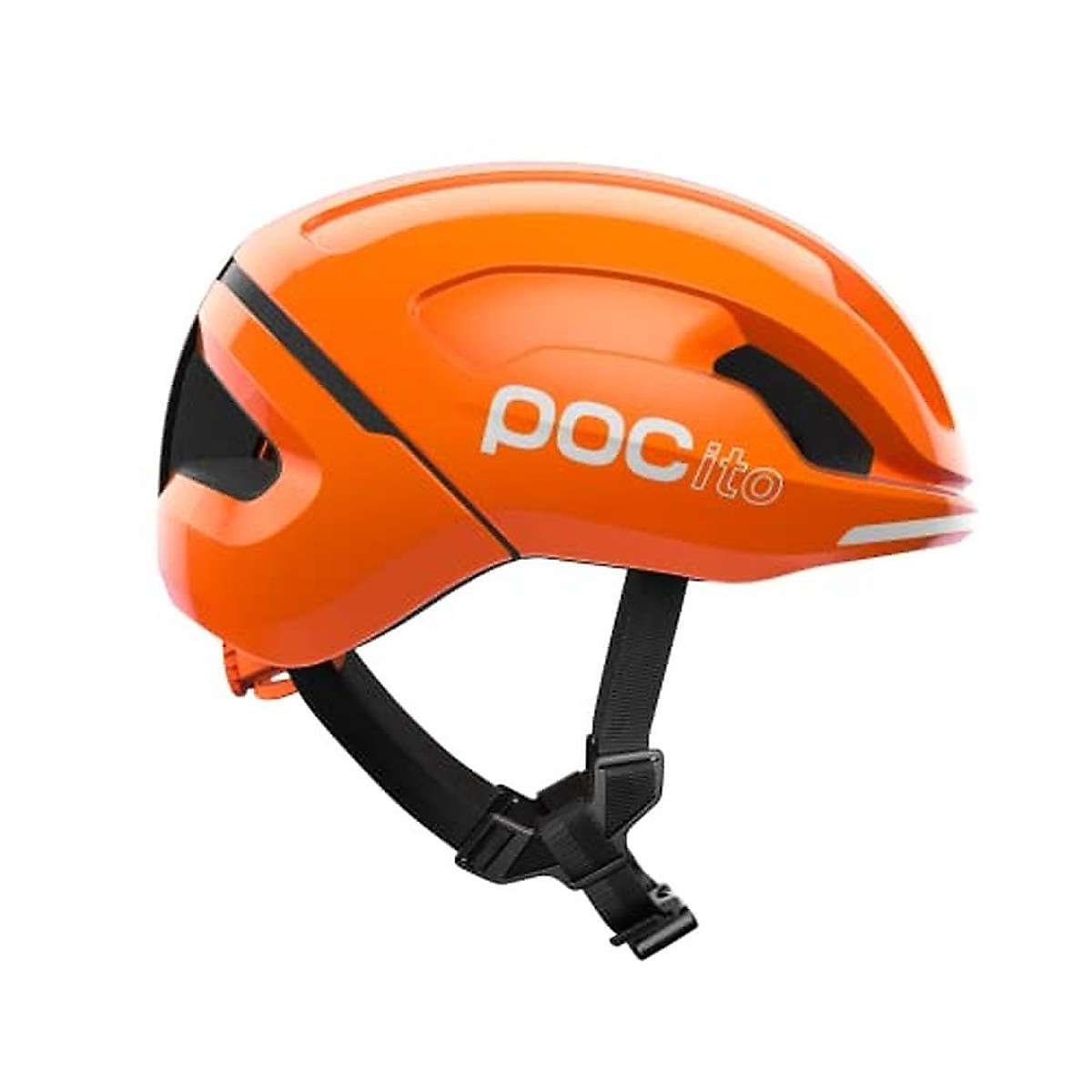 POC POCito Omne MIPS Cycling Helmet Fluorescent Orange SML