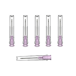 18 Gauge 1 Inch Needle,100 PCS Luer Lock Industrial Dispensing Accessories Needles,Individually Wrapped