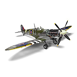 Airfix Supermarine Spitfire MK IXc 1:24 WWII Military Aviation Plastic Model Kit A17001