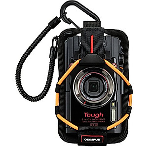 Olympus STYLUS Tough TG-4 16MP 1/2.3" BSI CMOS 4608 x 3456pixels Black - Cámara digital (Compact camera, 1/2.3", BSI CMOS, 4608 x 3456 pixels, 4608 x 3456, 3264 x 2448, 2048 x 1536, 640 x 480, 1:1, 3:2, 4:3, 16:9)