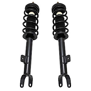 TRQ Front Strut & Coil Spring Assembly Set Driver & Passenger Sides Compatible with 11-19 Chrysler 300 11 Dodge Challenger