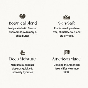 Caswell-Massey Elixir of Love Body Cream, Scented Body Lotion for Women, Natural Scented Moisturizer, Soothing, Velvety-Smooth Formula, 8 Fl Oz Jar