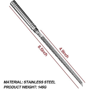 Multipurpose Outdoor Portable Fruit Knife With Sheath - Mini Stick Knife, Multifunction Sharp Stainless Steel Blade Knife, Cuchillo Multiusos Para Fruta PortáTil Para Exteriores Con Funda