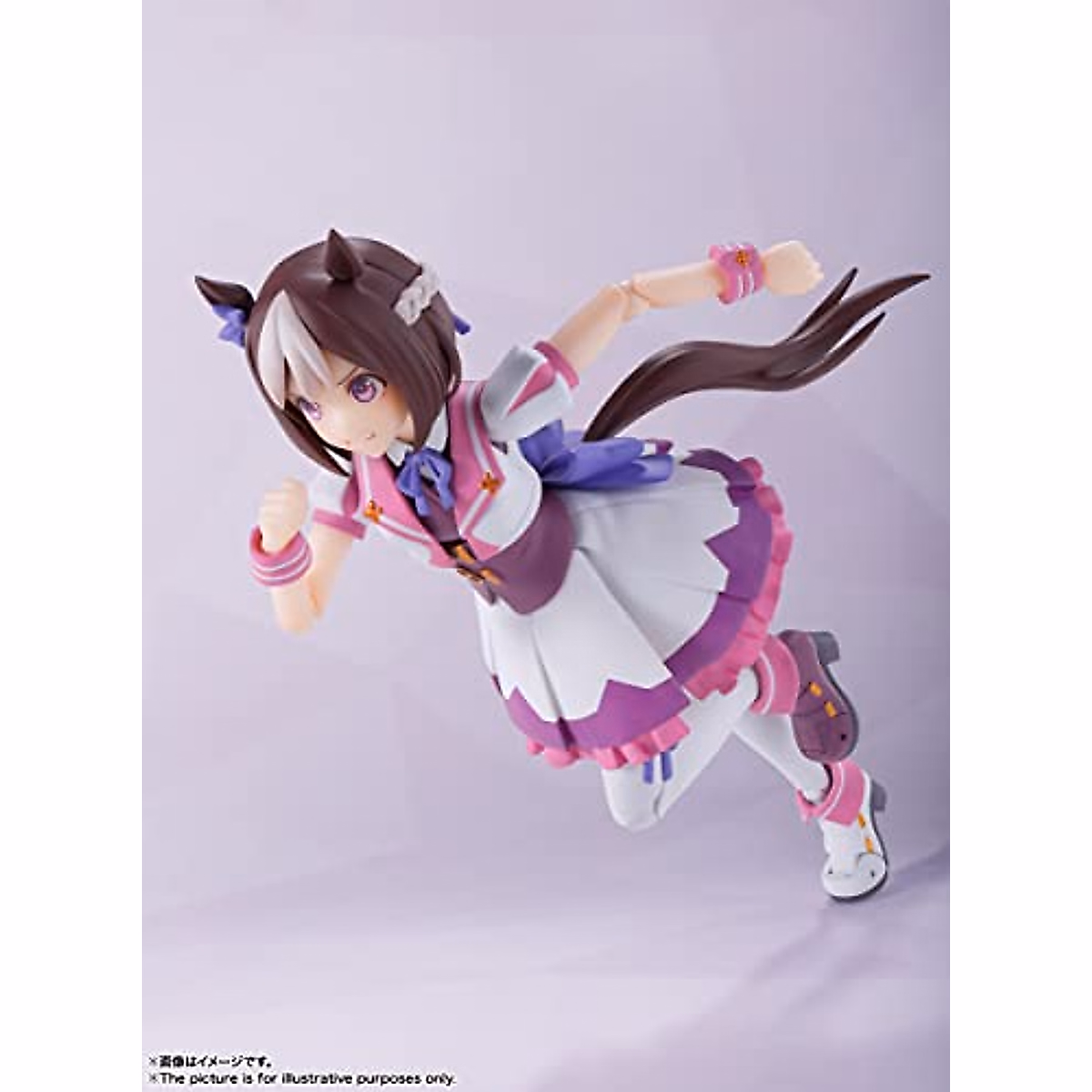 BANDAI SPIRITS(バンダイ スピリッツ) S.H. Figuarts Uma Musume Pretty Derby Special Week, Approx. 5.1 inches (130 mm), PVC & ABS, Pre-Painted Action Figure