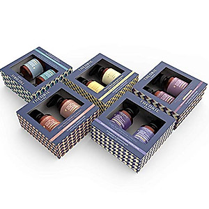 THEORIE Amber Rose Travel Set - Hydrating Shampoo & Conditioner minis - Refresh & Recharge - Suited for Dry to Normal Hair - Protects Color and Keratin Treated Hair, Bottles 90mL each