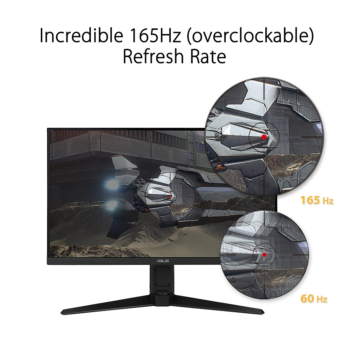 ASUS TUF Gaming VG289Q1A 28” HDR Monitor, 4K UHD (3840 x 2160), IPS, Adaptive-Sync/FreeSync, Eye Care, DisplayPort HDMI, DCI-P3 HDR 10, Shadow Boost (Renewed)