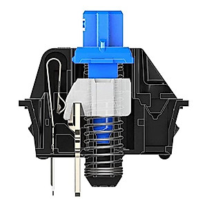 HyperX Alloy FPS Pro - USB Tenkeyless Mechanical Gaming Keyboard - 87-Key, Ultra-Compact Form Factor - Clicky - Cherry MX Blue - Red LED Backlit (HX-KB4BL1-US/WW)