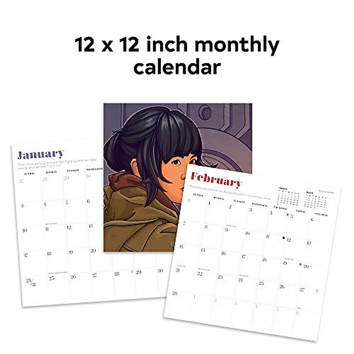 Star Wars Women of the Galaxy 2021 Wall Calendar