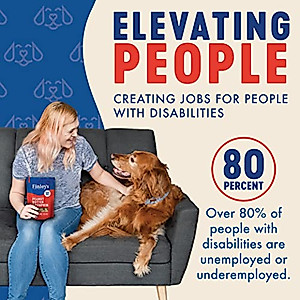 Finley's Peanut Butter & Pumpkin Dog Biscuits Treats for Dogs Made in USA | Natural Peanut Butter & Pumpkin Dog Treats | Wheat Free Dog Treats | Healthy Dog Treat Bags (12 oz)