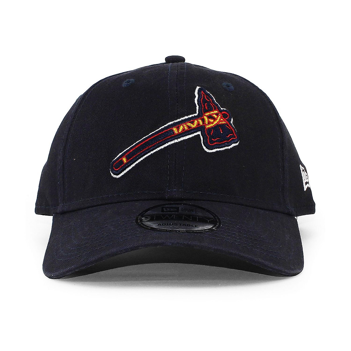 Atlanta Braves Navy Core Classic Secondary 9TWENTY Adjustable Hat