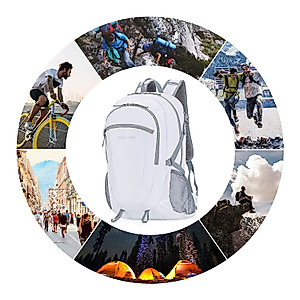 Sharkborough NODLAND Light Weight Packable Backpack Hiking 45L Foldable Water-Resistant Daypack Rucksack