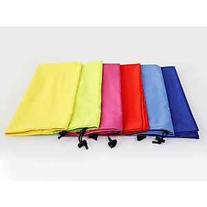 YETHAN Extra Large Laundry Bag 6 Pack, Varied Colors, Travel Laundry Bags with Drawstring Closure, 30"x40", for college, dorm and apartment dwellers (6PCS)