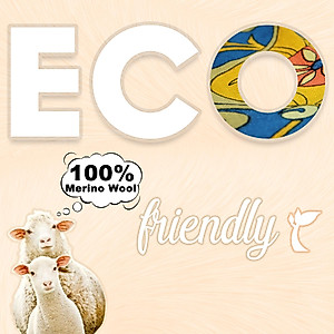 DANA XU 100% Merino Wool Extra Large Pashmina Blanket Travel Scarf Cashmere Wrap for Women Fall Winter Oversize Shawl Floral