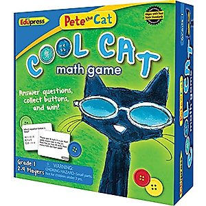 Edupress Pete The Cat Cool Cat Math Game 1 (EP63531)