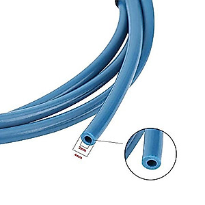 Official Creality 3D Capricorn XS Series Bowden Tube, PTFE Bowden Tube (2 Meters) with 4Pcs PC4-M6 Fittings and 4Pcs PC4-M10 Fittings for 3D Printer 1.75mm Filament with 1 Red Filament