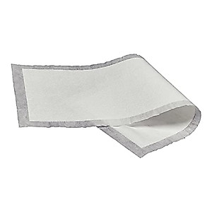 Medline Skinfold Dry Sheet, Skin Moisture Management, Soft, Non-Chafing, Pre-Cut & Ready to Use, 6" x 14" (10 Count)