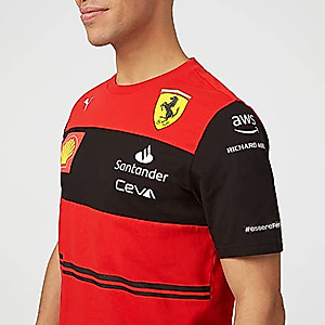 Scuderia Ferrari - Official Formula 1 Merchandise - Charles Leclerc 2022 Team T-Shirt - Red - Size XXL