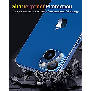 [3 Pack] Tamoria Camera Lens Protector Compatible for iPhone 13 & iPhone 13 Mini Camera Cover Premium 9H Tempered Glass [Anti-Scratch]99.99% Transparency with Black Circle Design for iPhone 13 6.1 Inch & iPhone 13 Mini 5.4 Inch