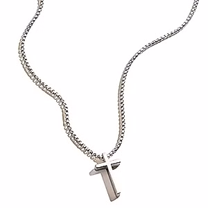 Alex and Ani Path of Symbols Adjustable Necklace for Women, Cross Pendant, 925 Sterling Silver, 15 to 18 in