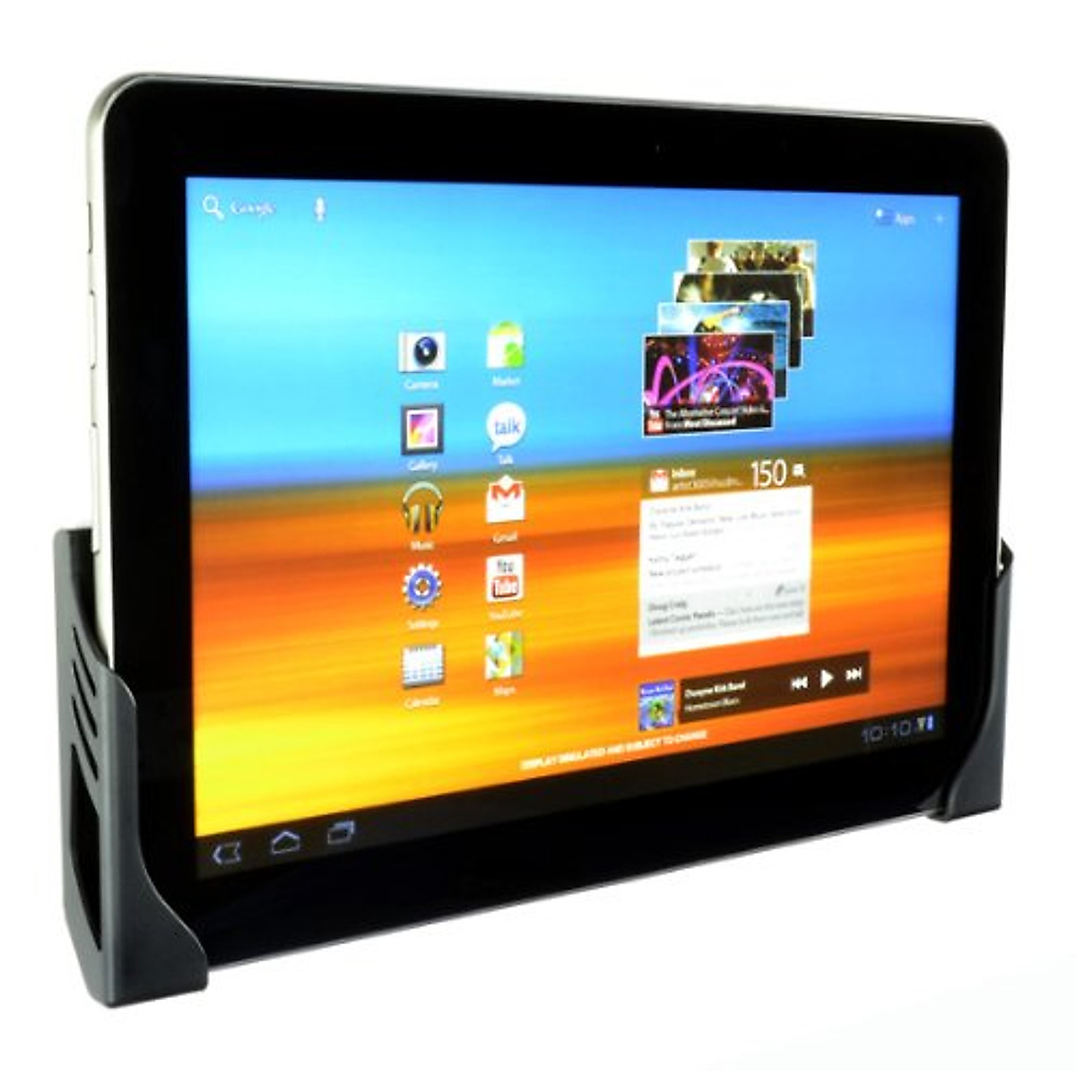 Dockem Koala Tablet Wall Mount: Universal Damage-Free Adhesive Wall Dock for iPads, iPad Airs, Galaxy Tabs and Other Tablets (Black Version)