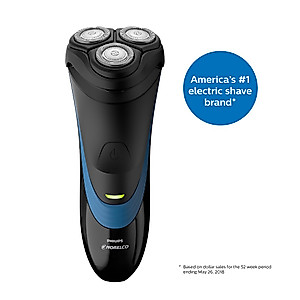 Philips Norelco S1560/81 Shaver 2100 Rechargeable Wet Electric Shaver, with Pop-up Trimmer, 0.851 Pounds