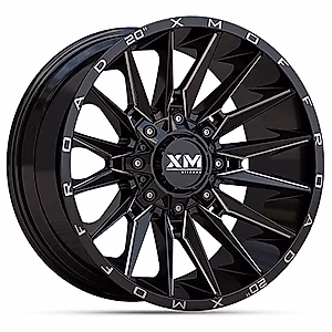 XTREME MUDDER XM-352 20X10-6 5X114.3+5X127 C.B 78.10 GLOSS BLACK MILLED