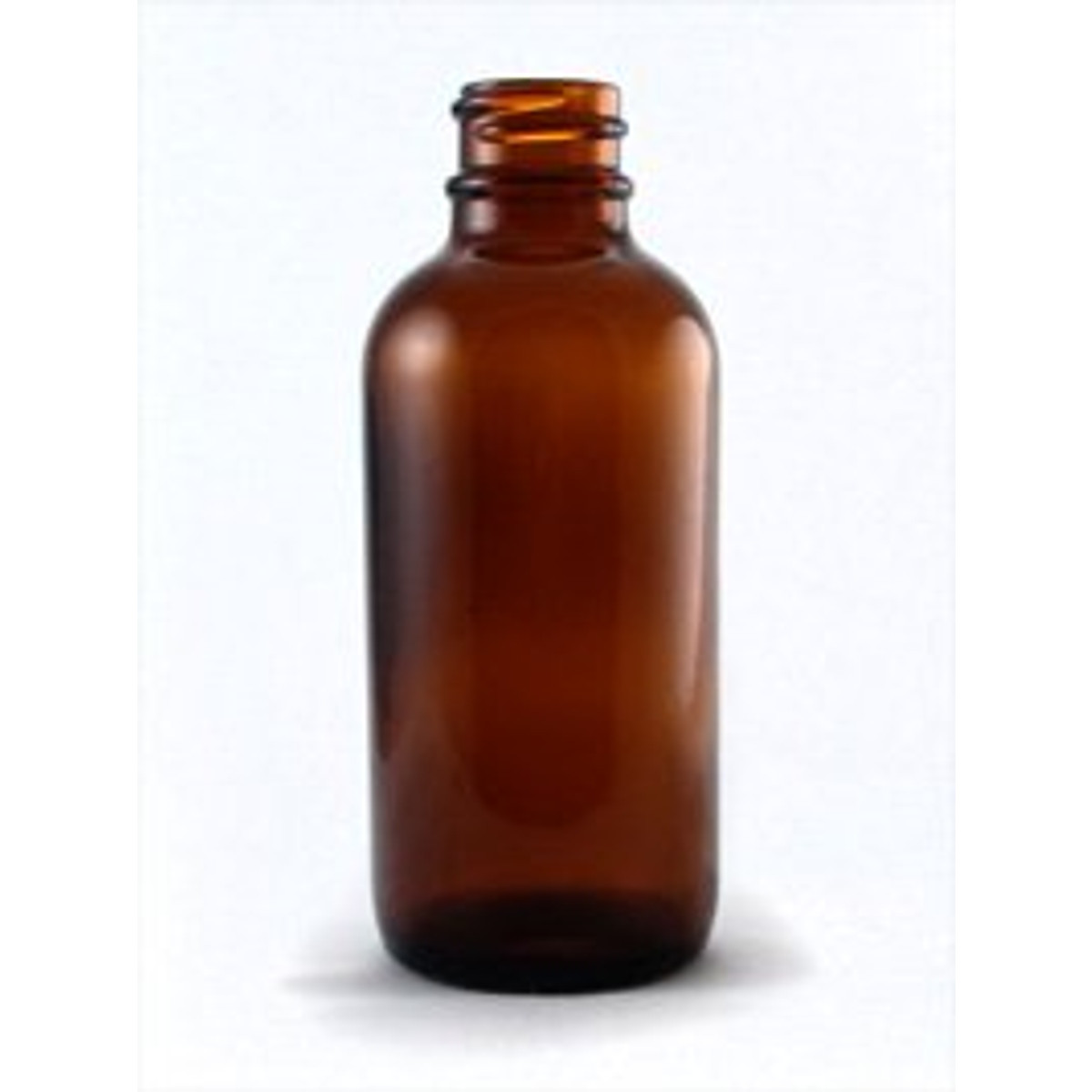 1 oz Amber Boston Round Glass Bottle with Fine Mist sprayer 6/bx
