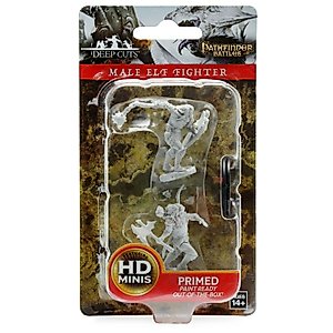 Pathfinder Deep Cuts Unpainted Miniatures: Wave 6: Elf Male Fighter