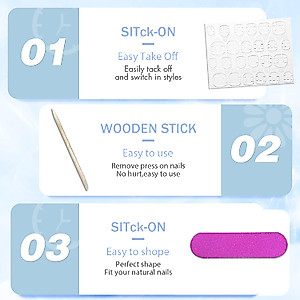 Chrome Dark Red Press on Nails Almond Shaped Nails Press ons, Medium Fake Nails Short Almond Acrylic Nails Glue on Nails Medium False Nails for Women Thick Natural Gel Stiletto Almond Nails 24Pcs