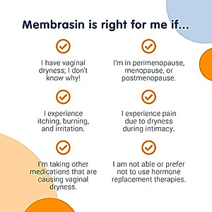 Membrasin Topical Vulva Cream for Feminine Dryness, Feminine Moisture Support and Topical Hydration, Helps Reducing Dryness, Burning, and Itching