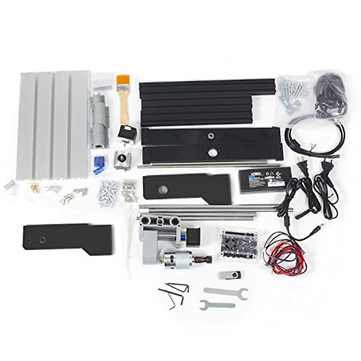 RATTMMOTOR 3018 PRO CNC Wood Router Machine 3 Axis GRBL Control USB Port DIY Mini Small CNC Router Machine Kit Plastic Acrylic PVC PCB Wood Engraver Milling Carving Machine Working Area 30x18x4.5cm