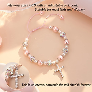 Dabem Easter Basket Stuffers, Easter Gifts, Christian Easter Basket Stuffers Gifts, Christian Religious Cross Bracelet