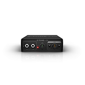 IK Multimedia Z-Tone DI Instrument preamp, Direct Box with Active/Passive Pickups selector, switchable Pure/JFET Channels, and Ground Lift for use as a reamp Box