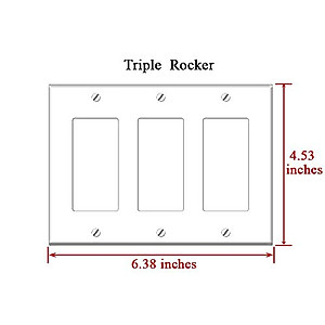Switch Plate Triple Rocker/GFCI - Floppy Disk Computer Diskette Data Media Memory