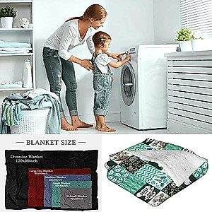 Koala Blanket Leaf Blanket Super Soft Cozy for Couch Bed Travel Koala Gifts for Girls Boys Women Men Green Stripe Blanket Suitable for All Seasons 30"x40"for Toddler/Pets