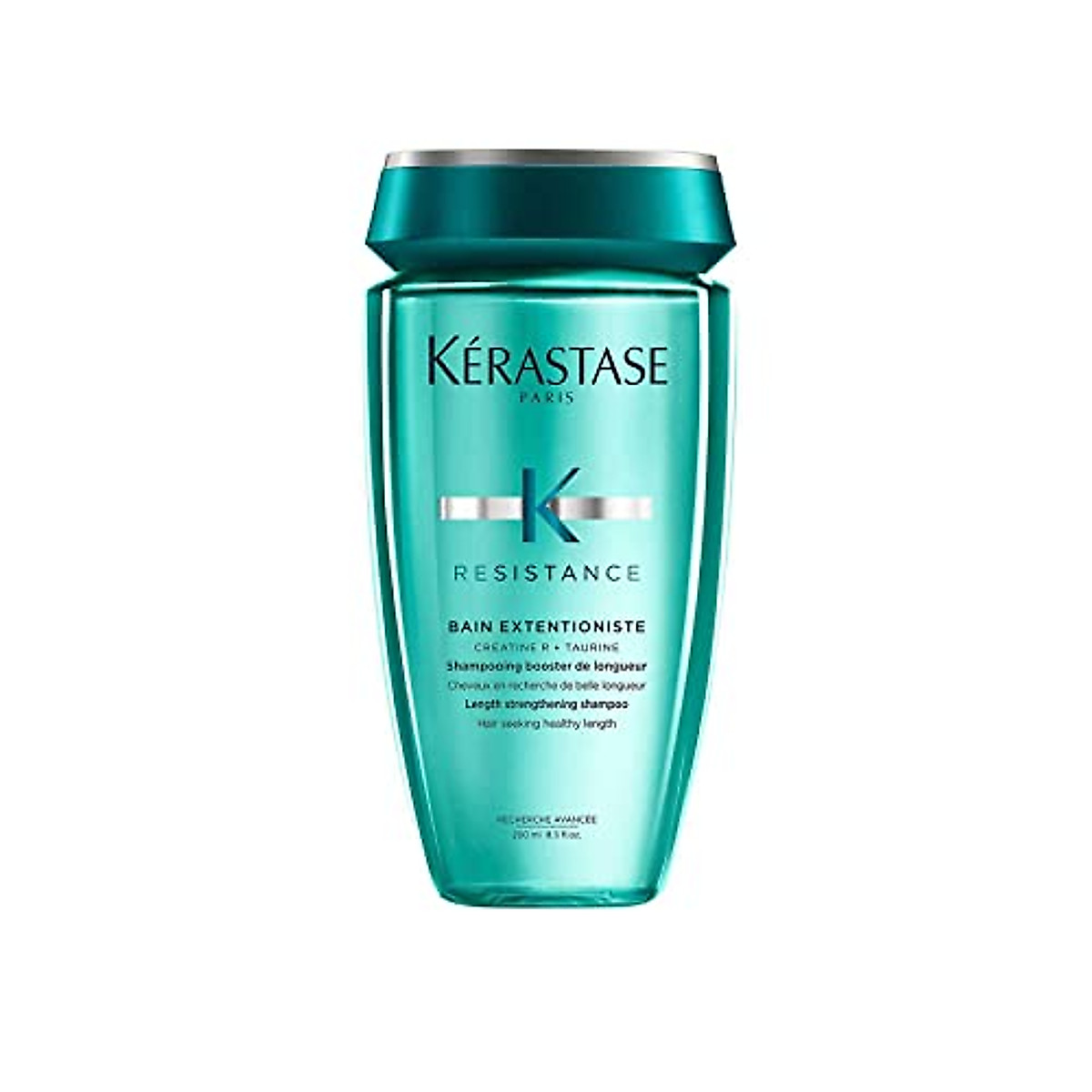 KERASTASE Resistance Bain Extentioniste Shampoo | Length Strengthening Shampoo | Protects Hair and Scalp from External Aggressors | With Ceramides to Enhance Shine | For Damaged Hair | 8.5 Fl Oz