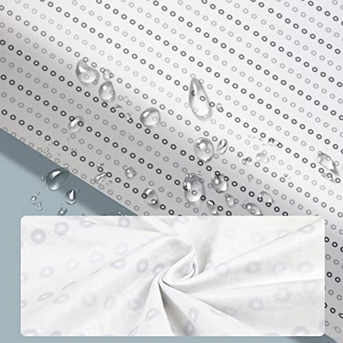 MOEMOE BABY Waterproof Crib Mattress Sheets 2 Pack Fitted Crib Sheets Toddler Bed Sheets Soft & Breathable Crib Mattress Cover Set for Baby Girls and boys
