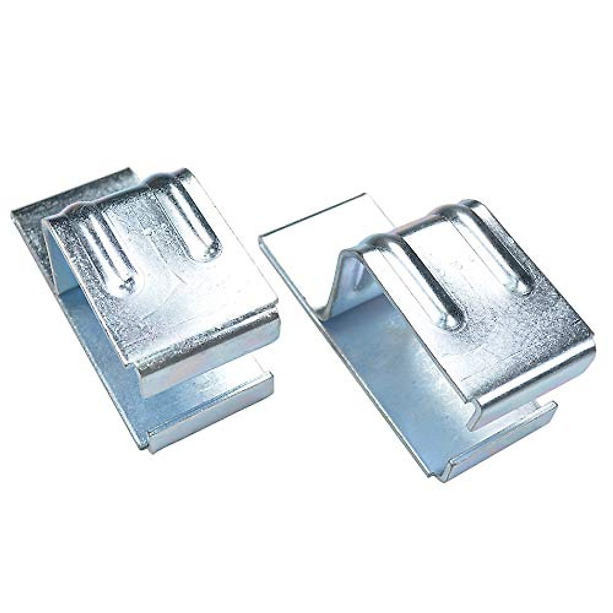 DIYHD 12FT Galvanized Steel Exterior Double Sliding Barn Door Hardware,Heavy Duty Wall Mount Box Track Kit for Outdoor Use,MAX Load 300lbs,Kit to Hang 2 Doors(Fit 36" X 2 Door)