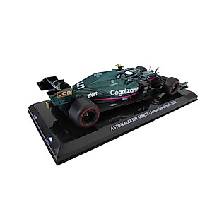 - 1/24 Model car Formula 1 Compatible with Aston Martin AMR21#5 S. Vettel 2nd Azerbaijan GP Formula 1 2021 - OR068