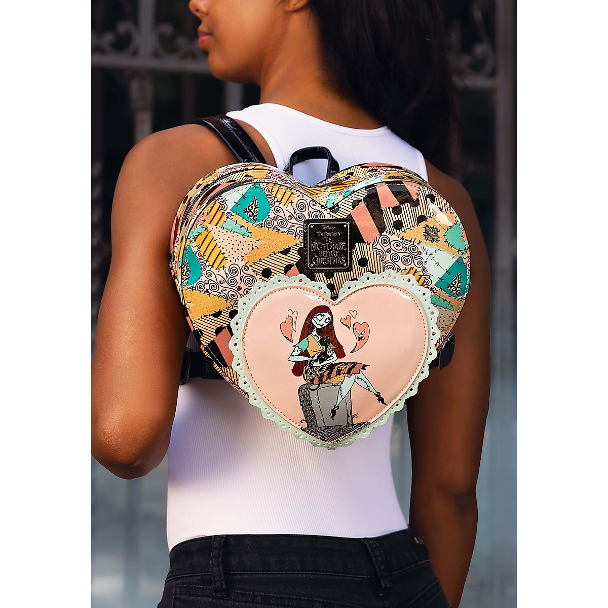 Loungefly Sally Heart Shaped Mini Backpack | Disney Backpacks Standard