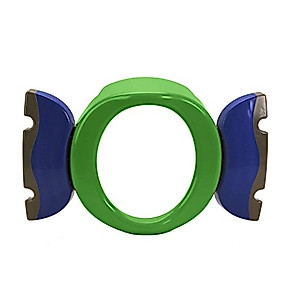 Kalencom Potette Plus 2-in-1 Travel Potty and Trainer Seat - Dual-Purpose Potty Training Toilet Seat - Portable Potty for Toddler Travel - With Durable, Lock-In Legs and Splash Guard - Green