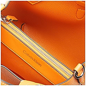 Calvin Klein Remy Rocky Road Novelty Crossbody, Flame Orange