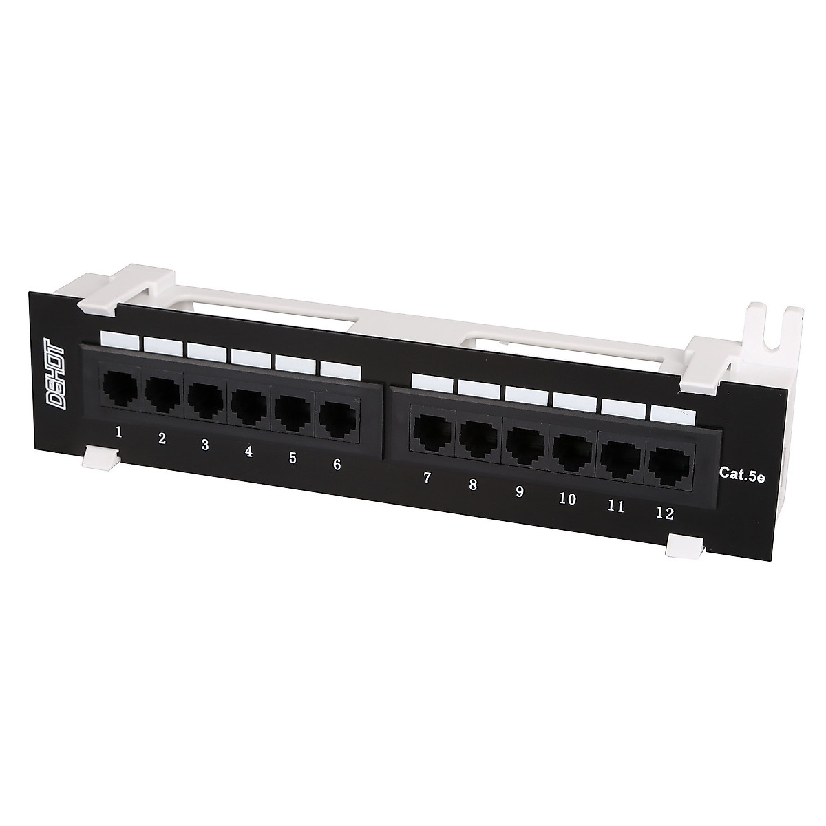 Dshot12 Port UTP 10 inch Cat5e Network Wall Mount Surface Patch Panel