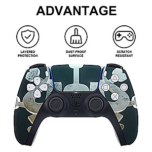 PlayStation 5 Digital edition version sticker protective cover, One Piece Beasts Pirates ps5 controller protective shell (compatible with ps5 Digital edition)