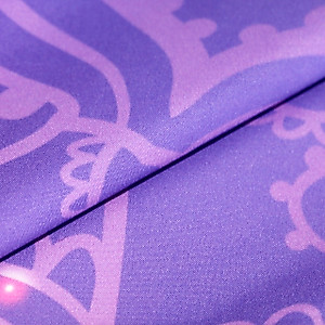 ARIGHTEX Iridescent Pink Purple Blue Mandala Duvet Cover 3 Pcs Boho Bedding Set Girly Duvet Cover (Twin)